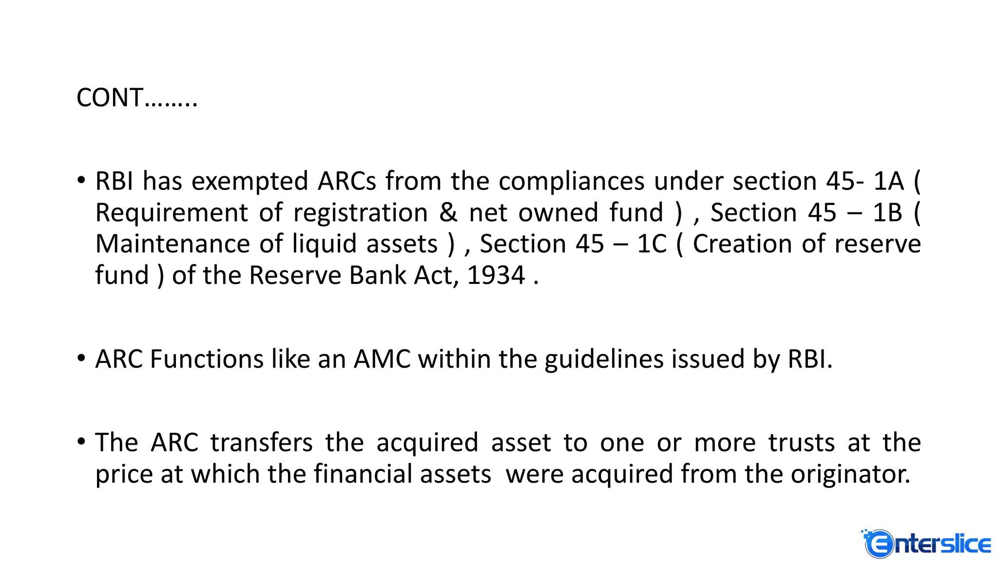 Asset reconstruction company | PDF