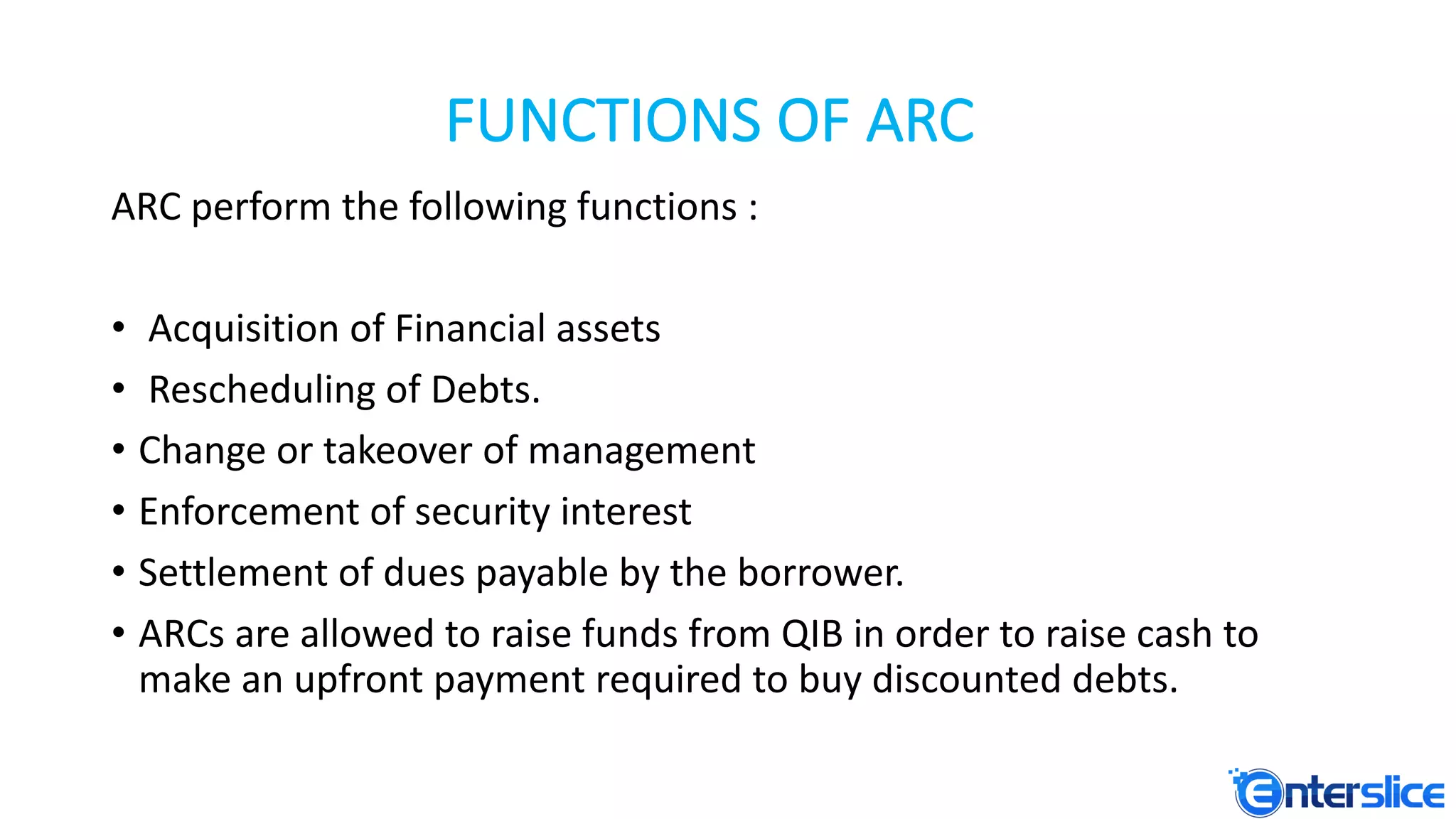 Asset reconstruction company | PDF