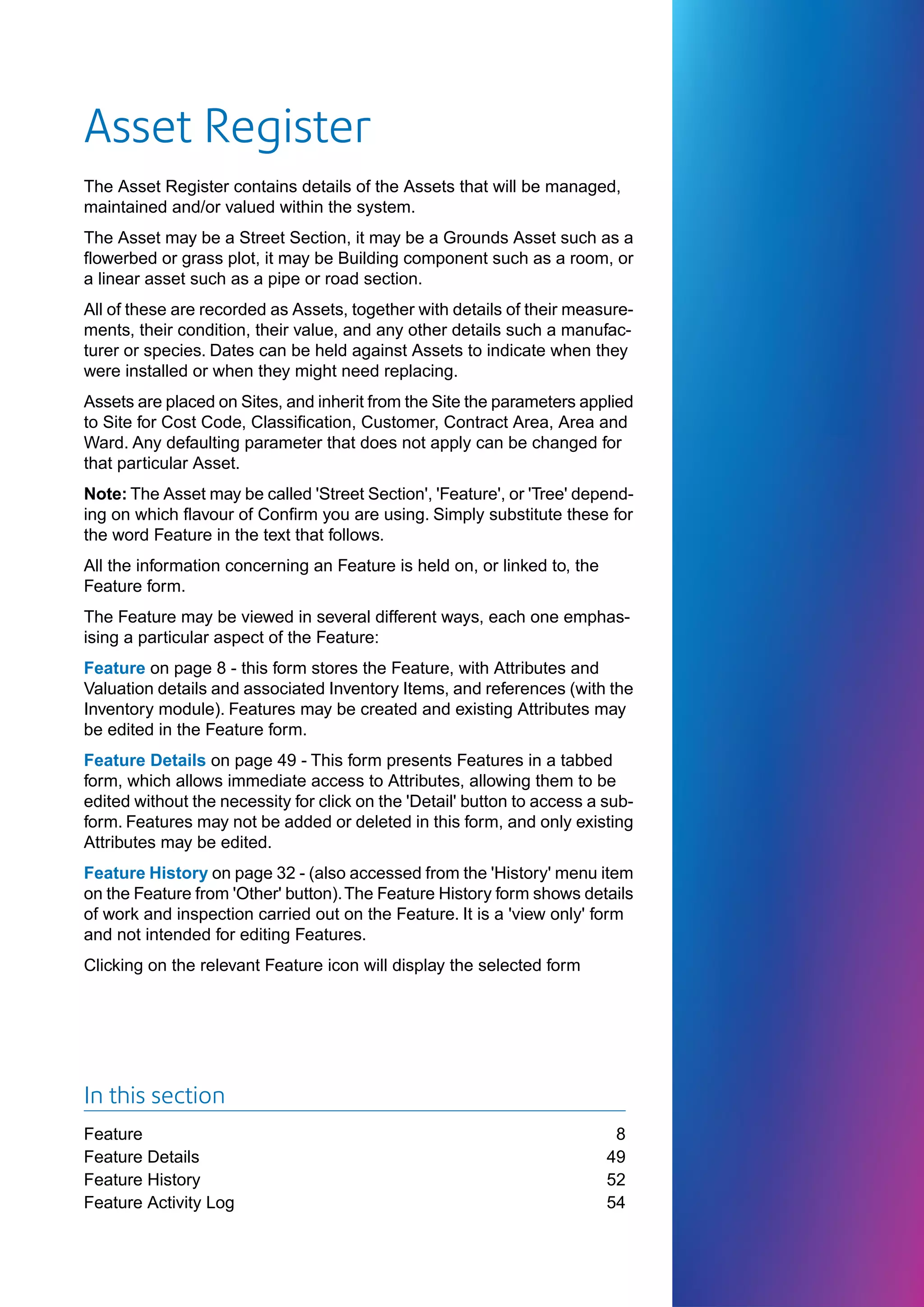 Asset register | PDF