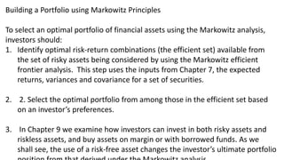 Assets Allocation for investment analyst | PPTX