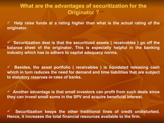 Asset securitization | PPT