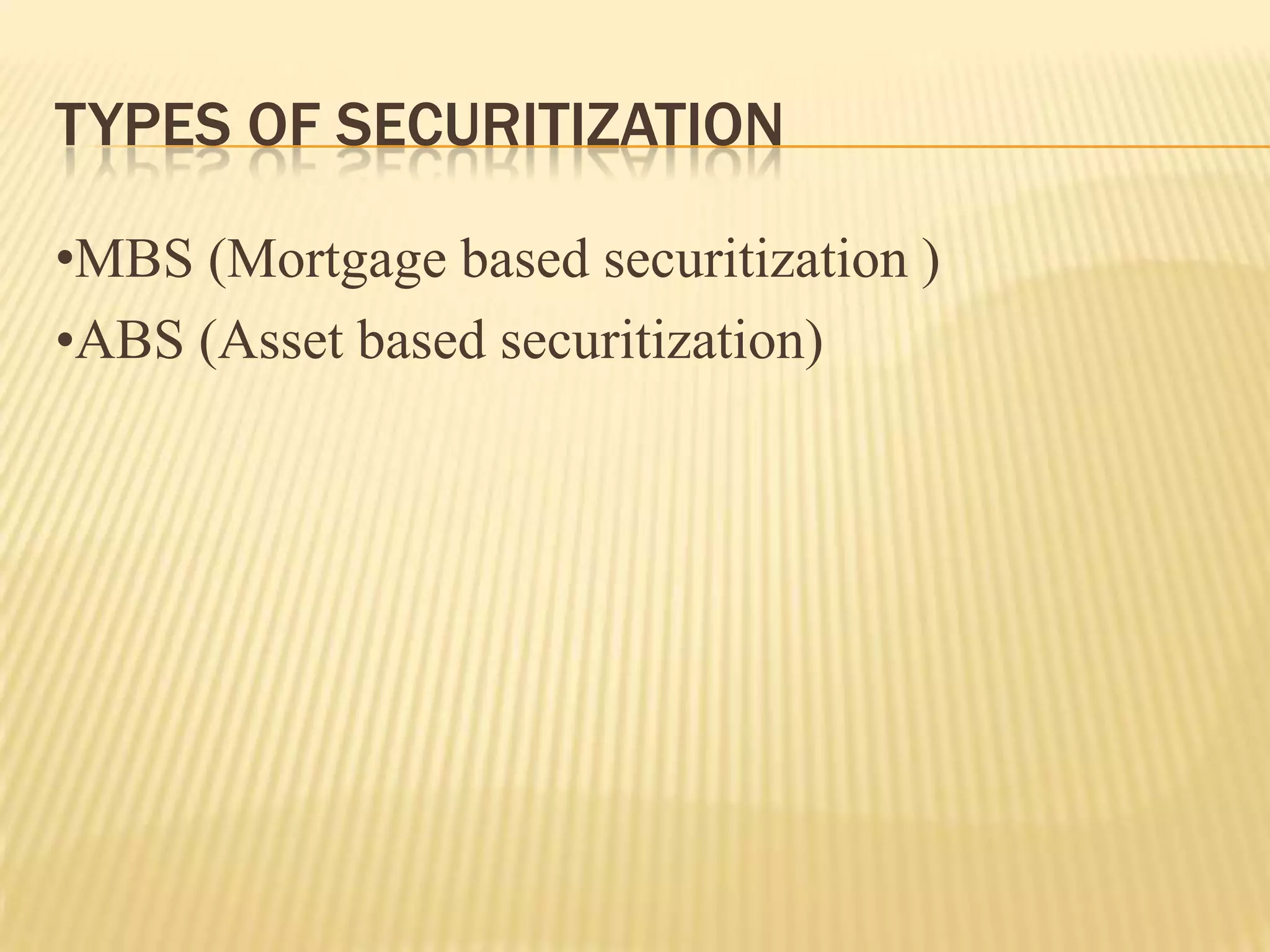 Asset securitization | PPTX