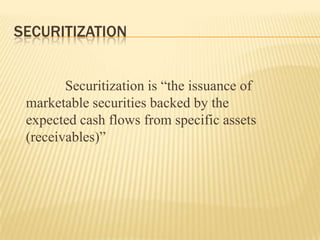 Asset securitization | PPTX