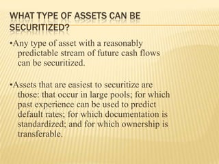Asset securitization | PPTX