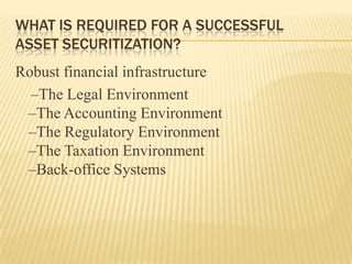 Asset securitization | PPTX