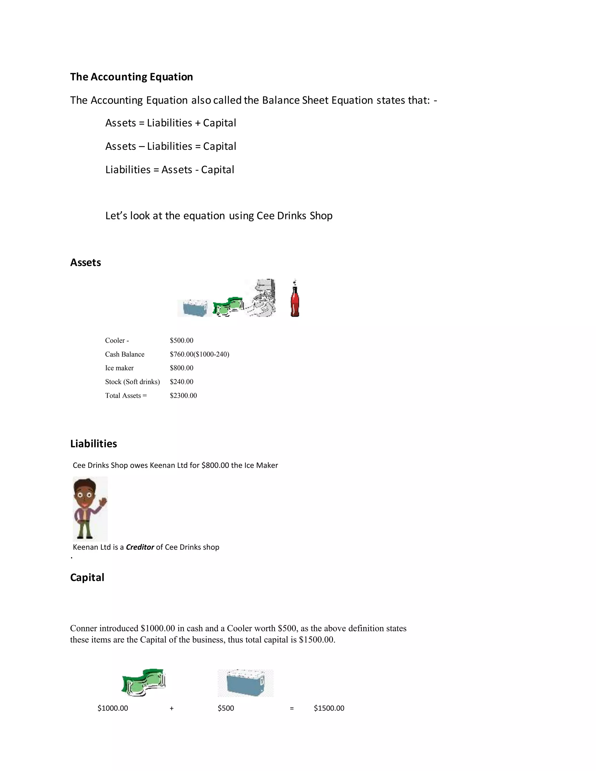 Assets liabilities capital | DOCX