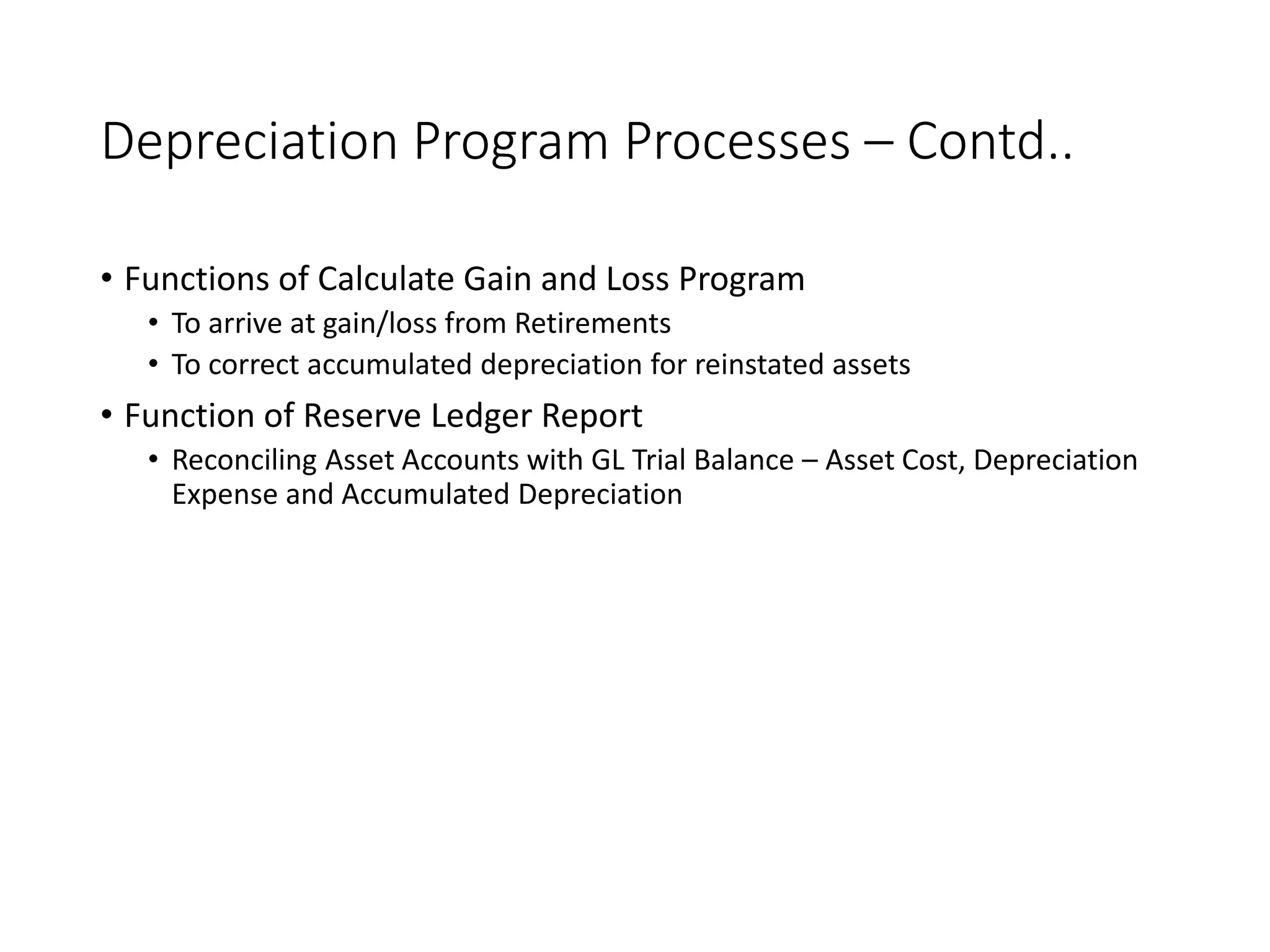R12 Ebs Oracle Assets Overview Of Assets Ppt