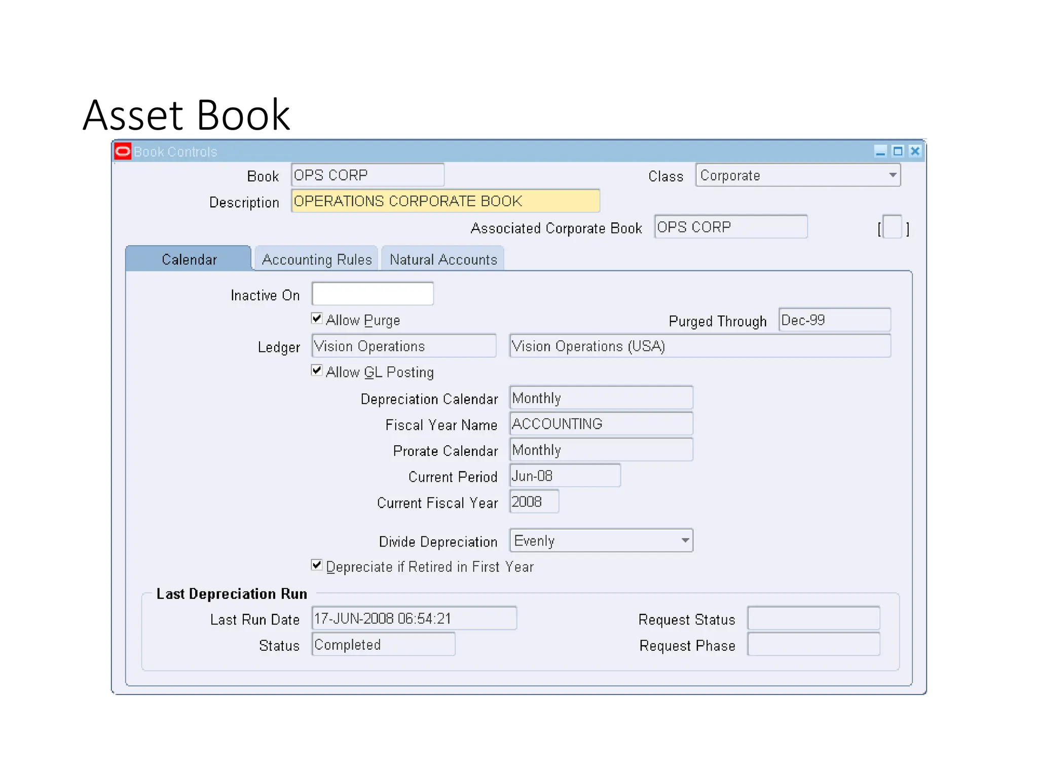 R12 EBS ORACLE ASSETS -OVERVIEW OF ASSETS | PPT