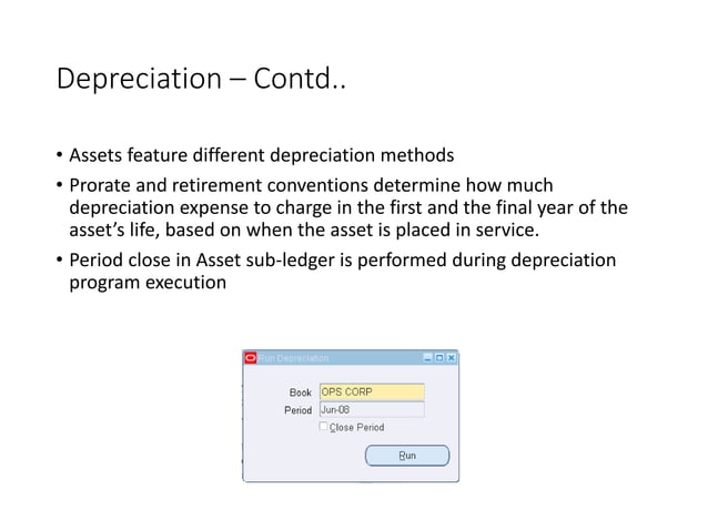 R12 EBS ORACLE ASSETS -OVERVIEW OF ASSETS | PPT