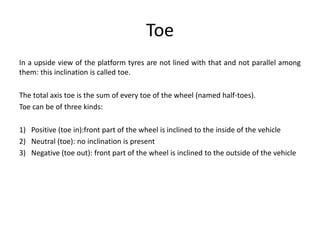 Assetti e pianali - English version | PPTX