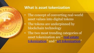 Asset tokenization an abstract view! | PPTX
