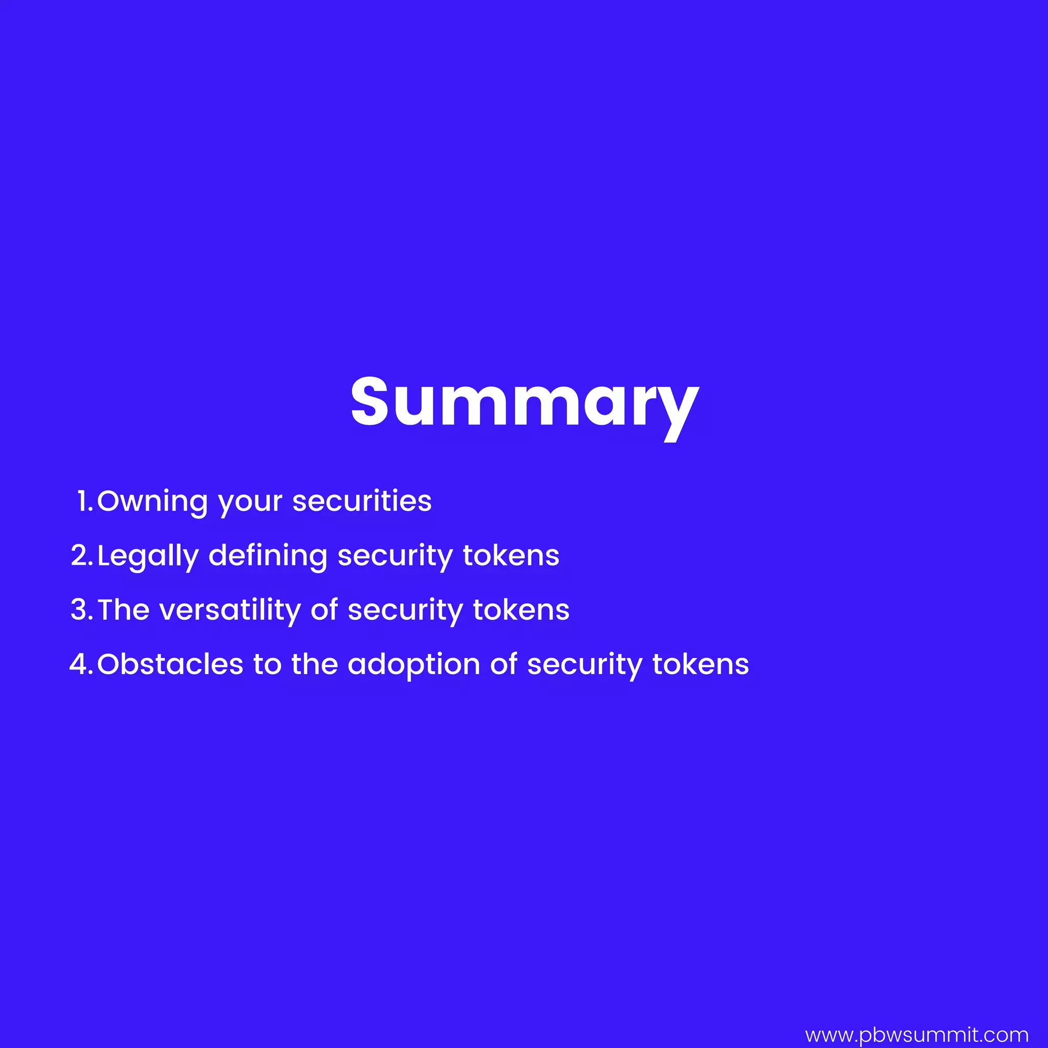 Asset Tokenization & STOs | PDF