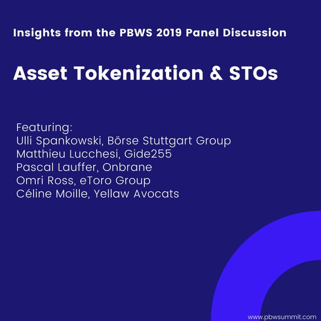 Asset Tokenization & STOs | PDF