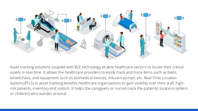 Asset tracking solutions powered by ble in healthcare | PPT