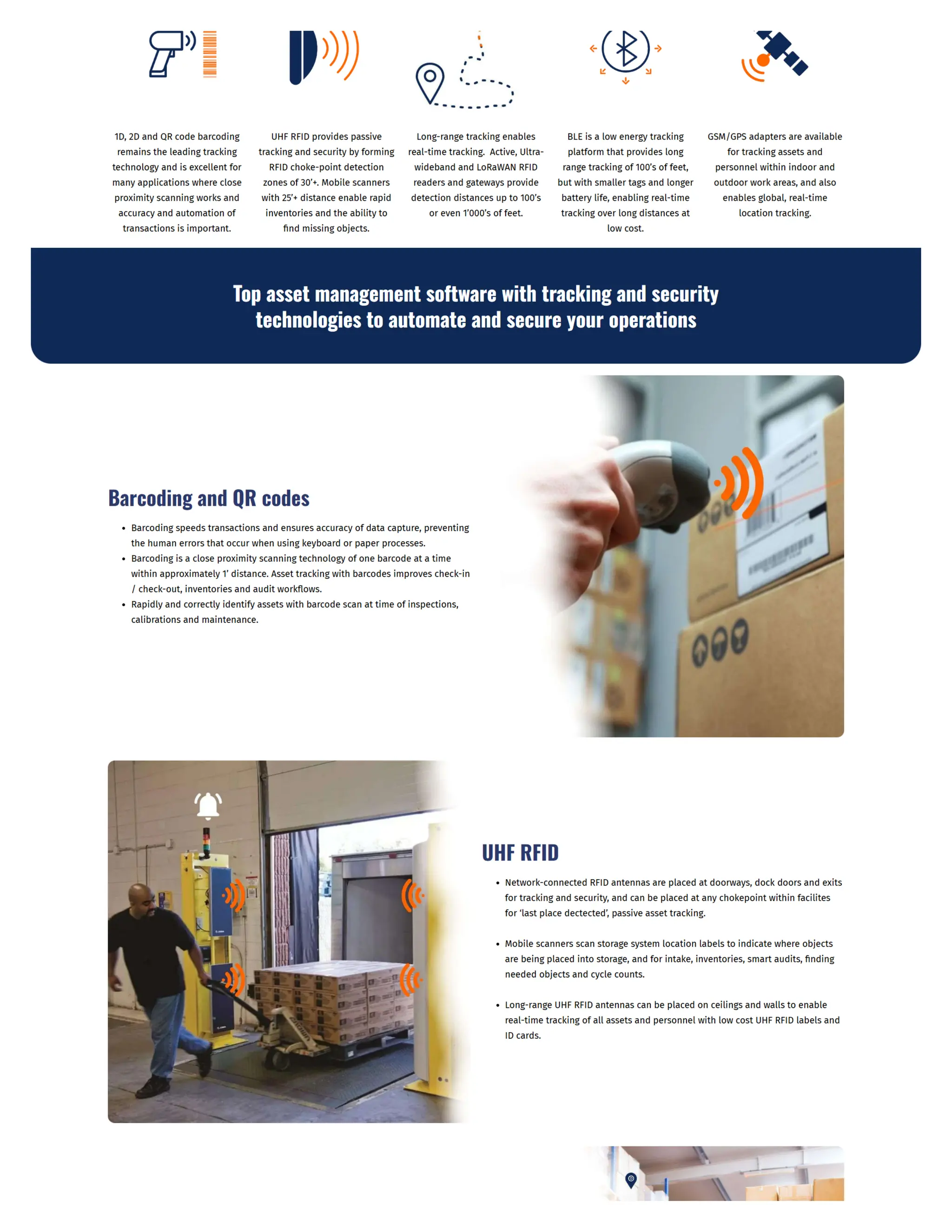 Tracking Technologies for office, industrial & heavy equipment | PDF