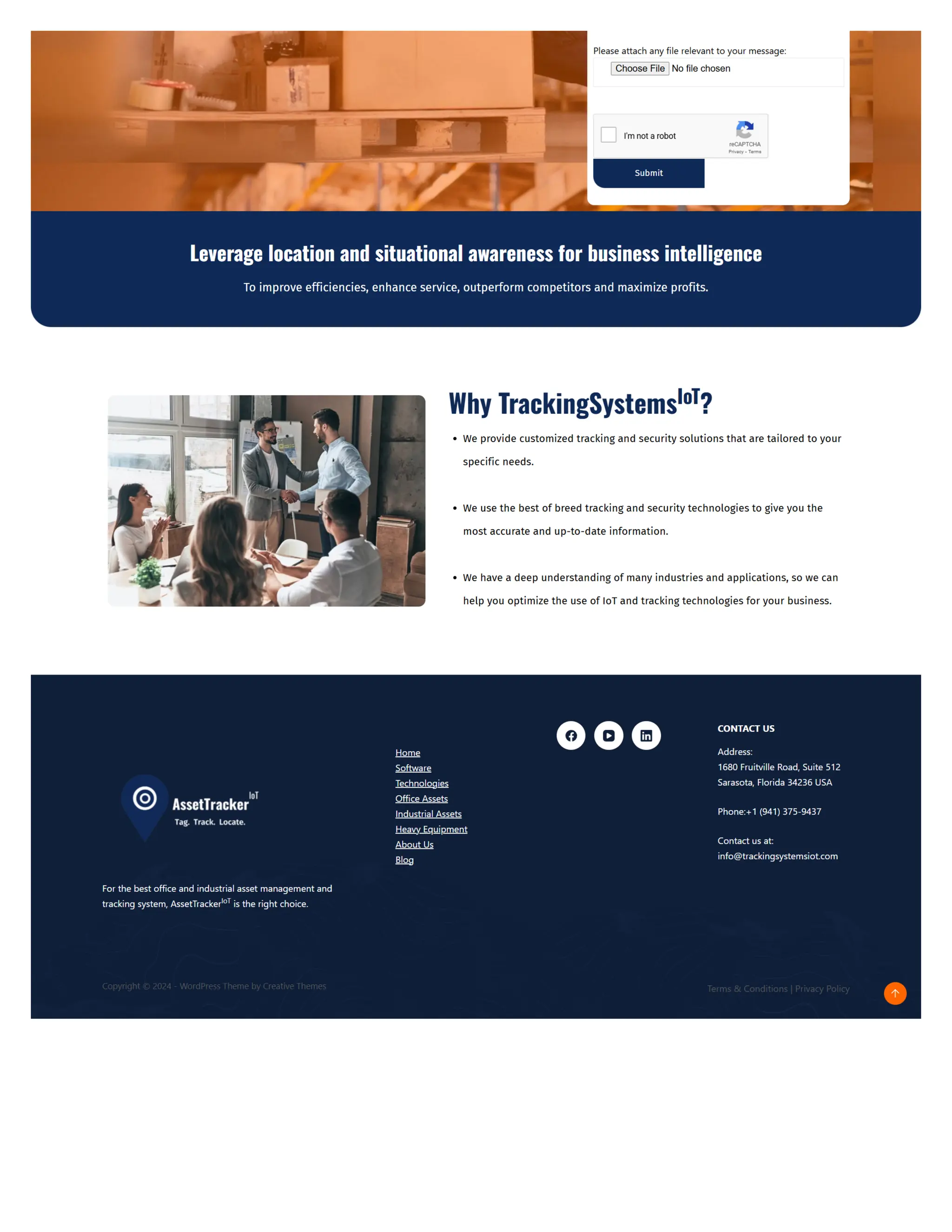 Tracking Technologies for office, industrial & heavy equipment | PDF