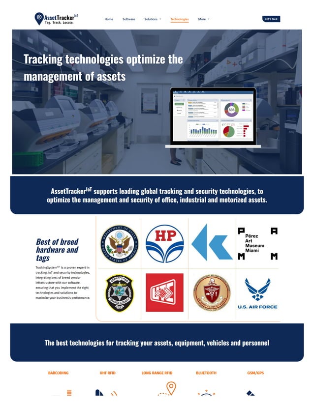 Tracking Technologies for office, industrial & heavy equipment | PDF