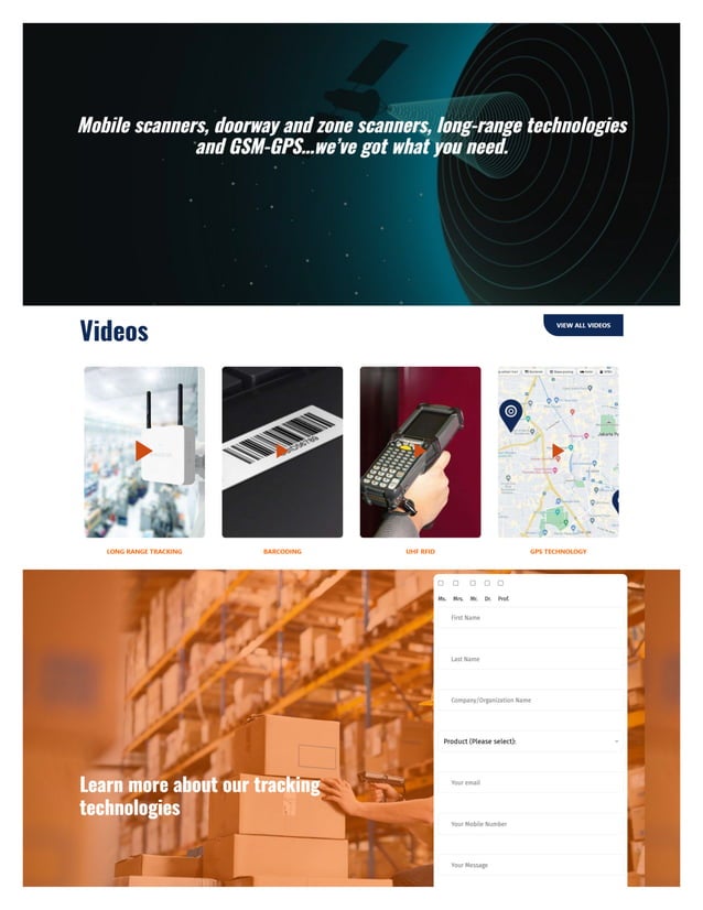 Tracking Technologies for office, industrial & heavy equipment | PDF