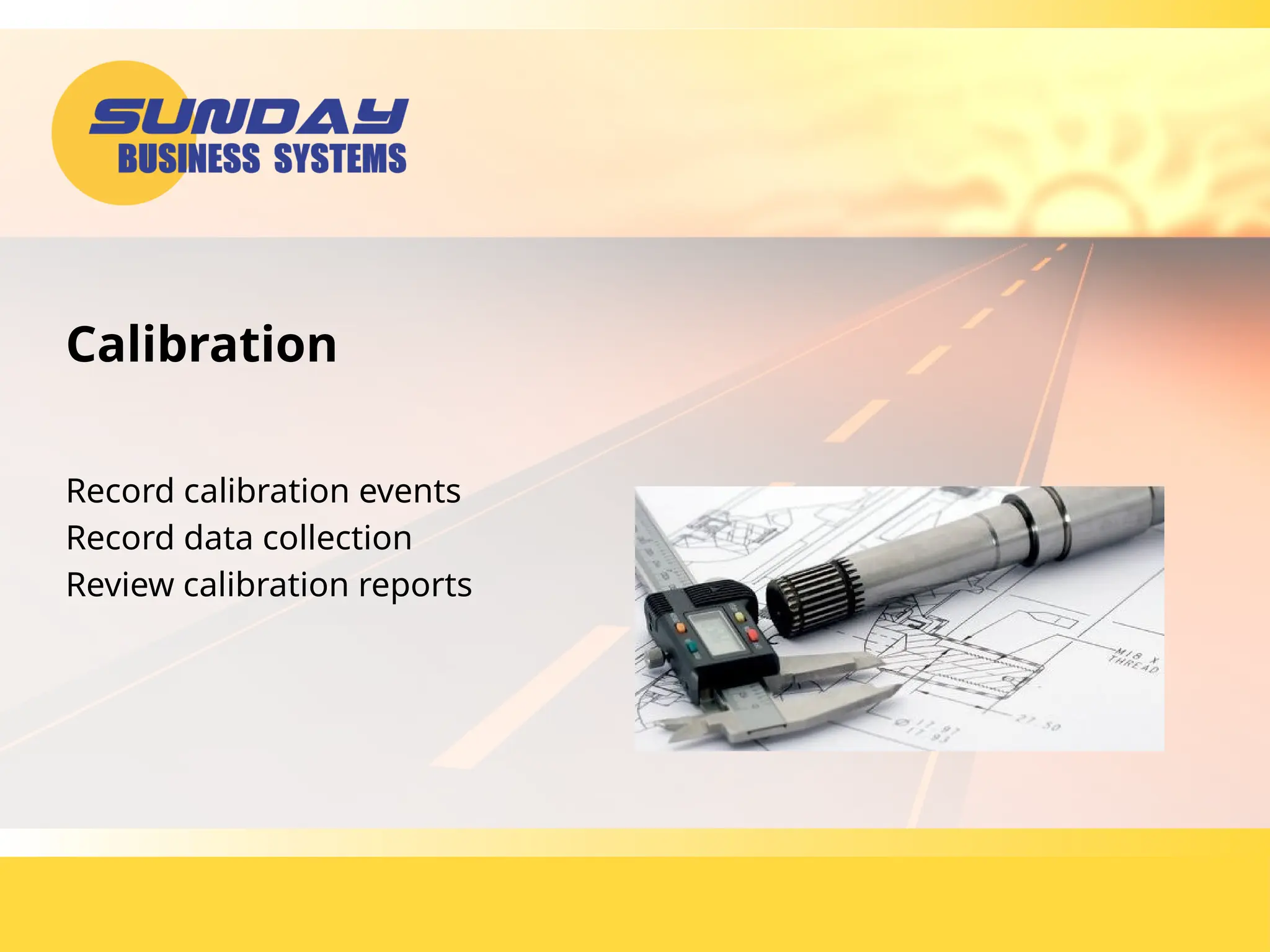 Managing Assets for ISO 9001 compliance (calibration and preventive ...