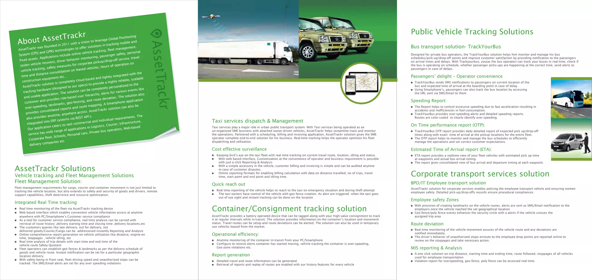 AssetTrackr - GPS based Vehicle Tracking | Car Tracking for India | PDF