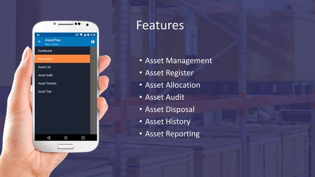 AssetTrax - Fixed Asset Management Solution | PPT