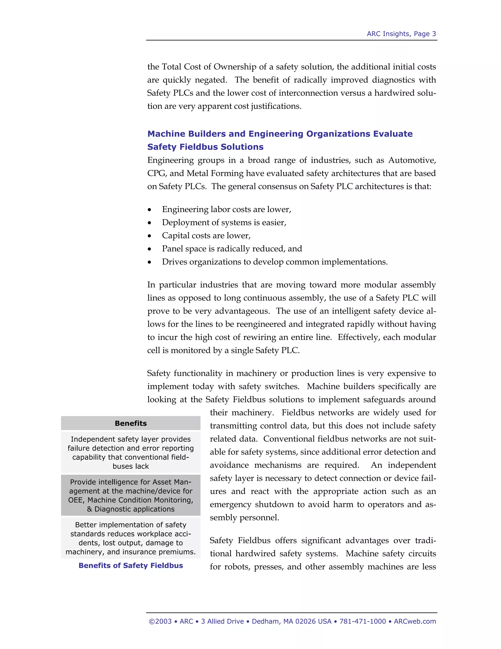 Asset Utilization Metrics Propel A Revival In Safety Solutions Pdf Computing Technology