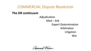 Commercial dispute resolution | PPTX