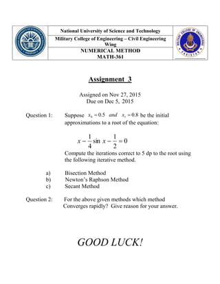 Numerical Methods | PDF