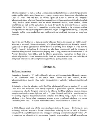success history of HUAWEI | PDF