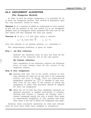 Assgnment=hungarian method | PDF