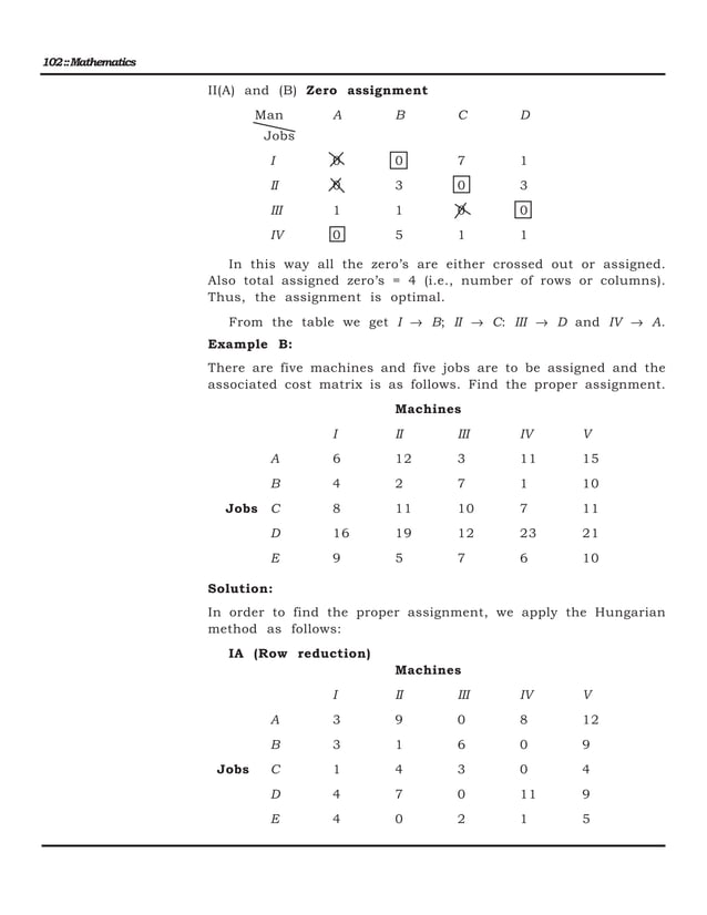 Assgnment=hungarian method | PDF