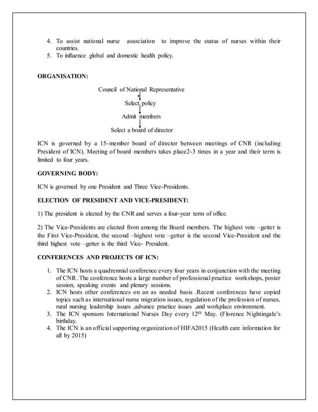 Role of regulatory bodies | DOCX