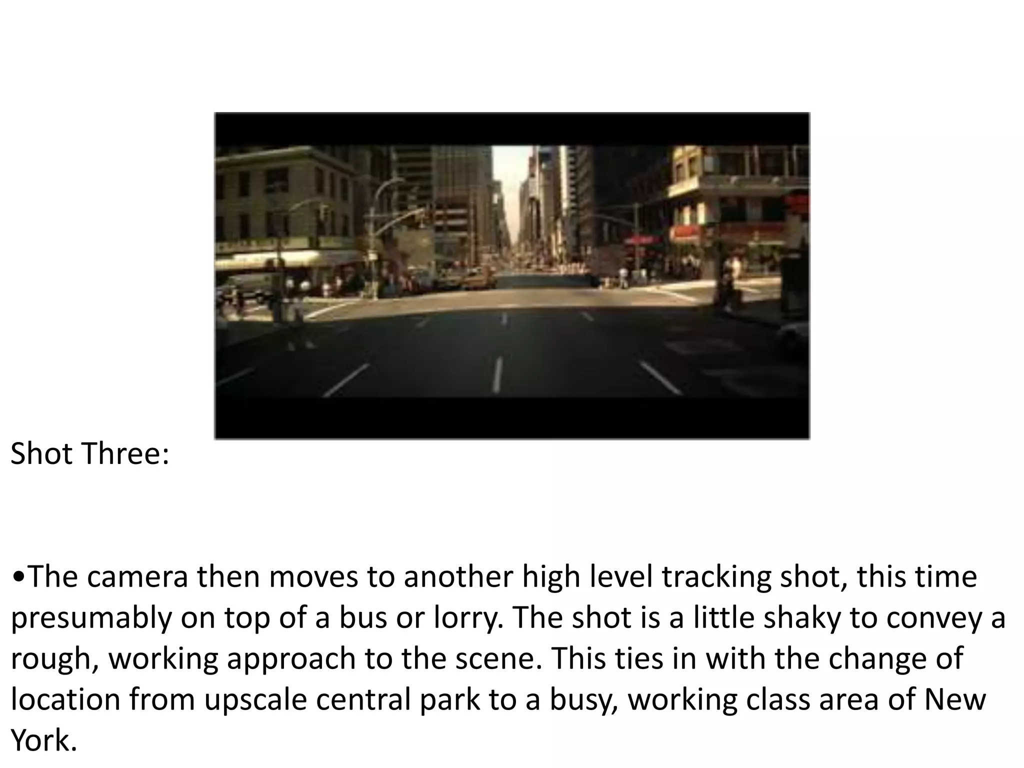 Camera Shot Analysis from Film | PPTX | Screenwriting | Content Production