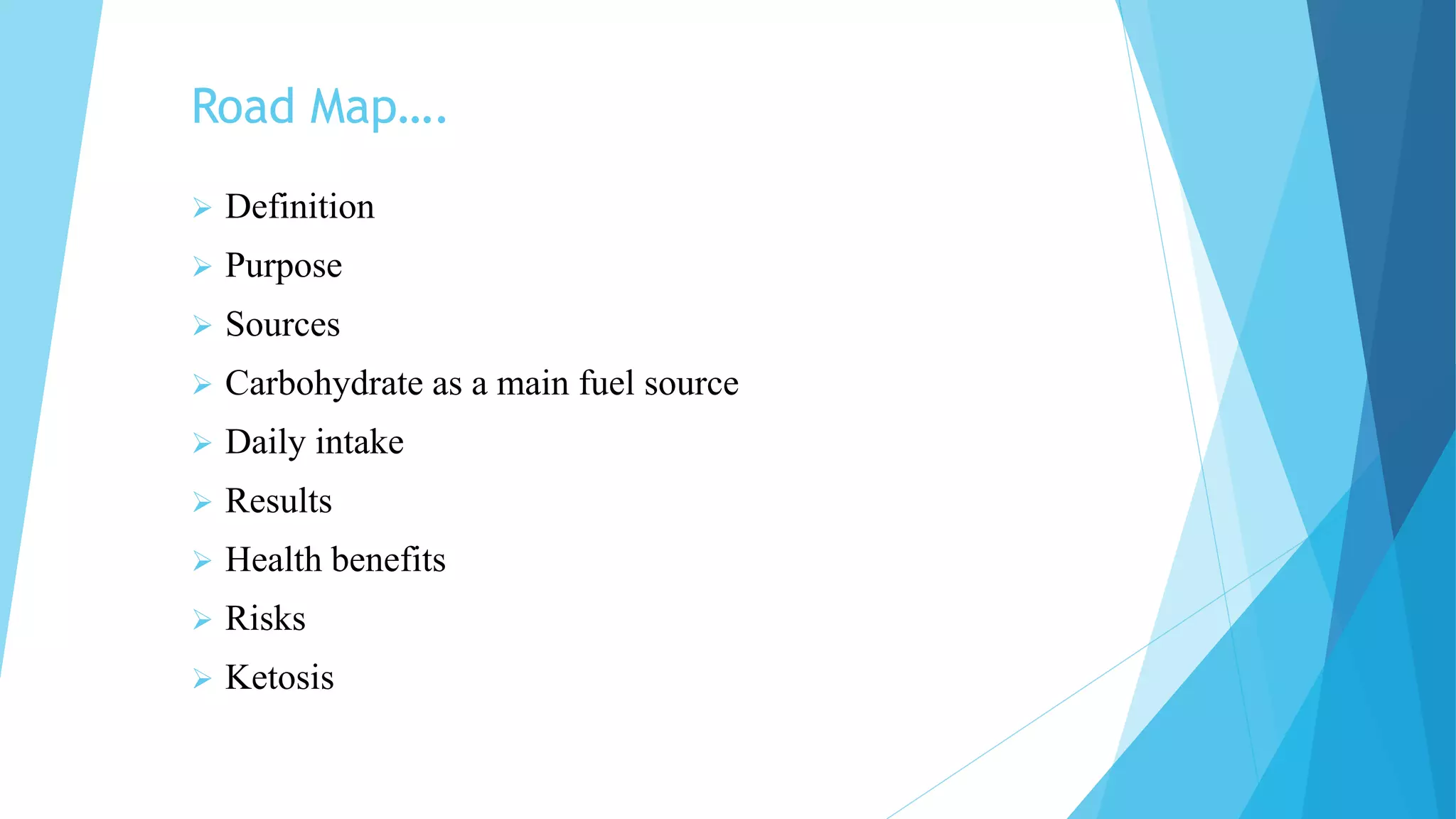 low carbohydrate diet | PPTX