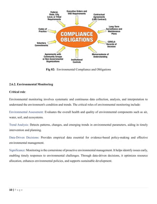 Environment Compliance and Monitoring, Surveillance | PDF