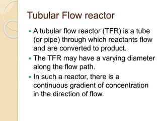 chemical reactors | PPTX