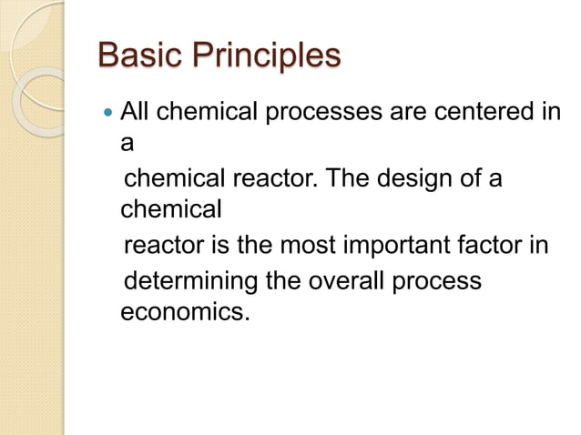 chemical reactors | PPT