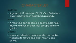 ASSIGNMENT of THE HOBBIT PPT.......pptx