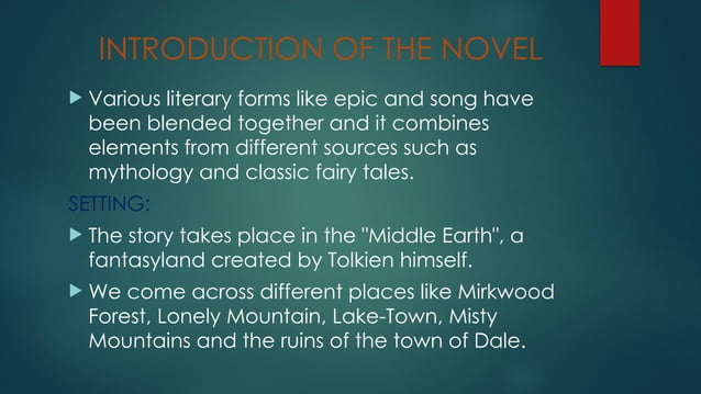 ASSIGNMENT of THE HOBBIT PPT.......pptx