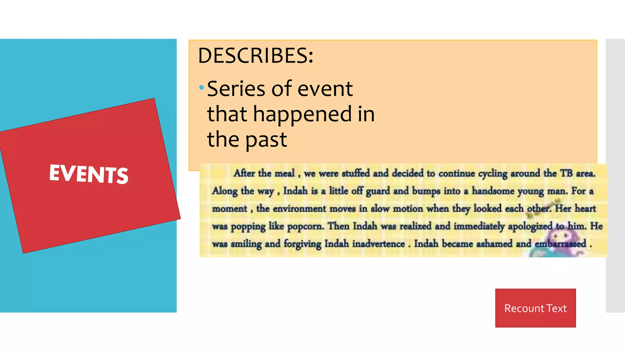 teaching Simulation- Recount | PPT