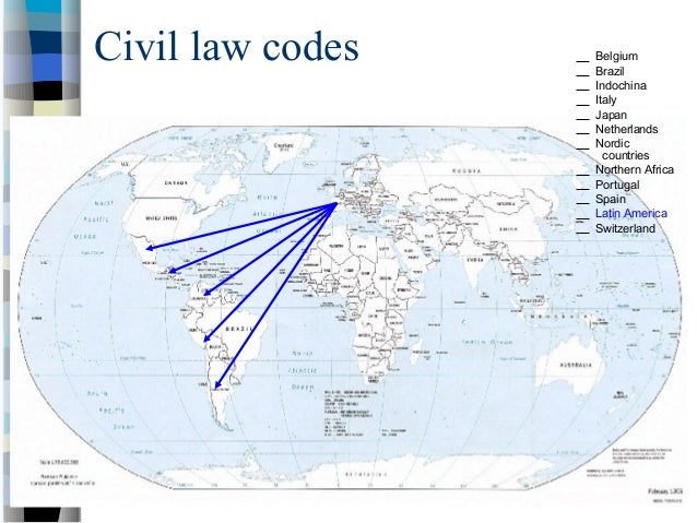 Civil law codes