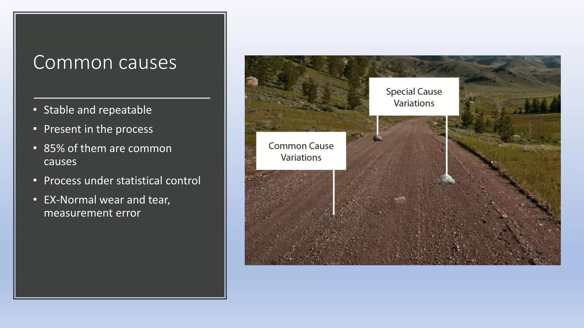 Assignable causes with examples and a case study | PPTX