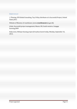 Attributes of a project-Sri Lankan case study | PDF