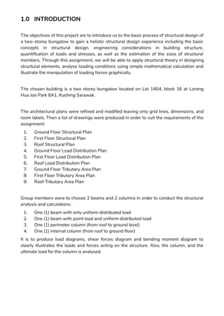 Assignement 2: Structural Analysis | PDF
