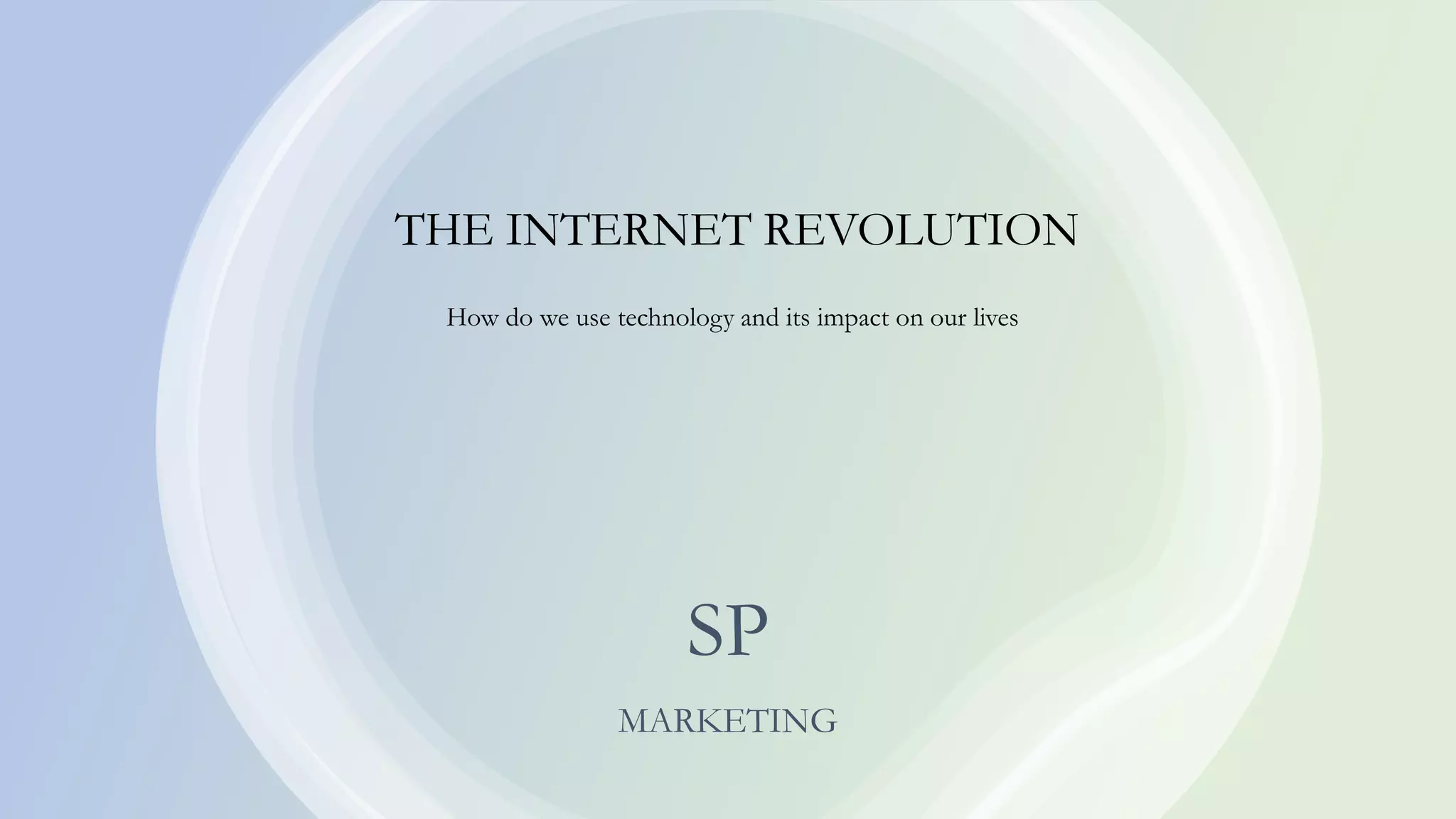 The Internet Revolution | PPTX