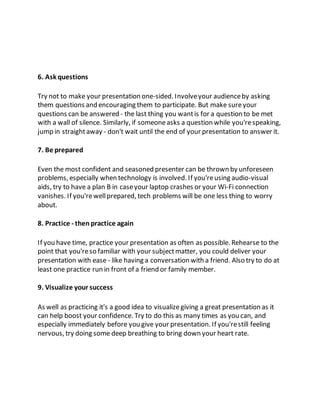 Assignemnt presentation skills english | PDF | Free Download