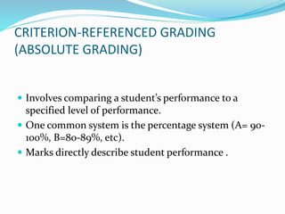 Assigning grades new | PPTX