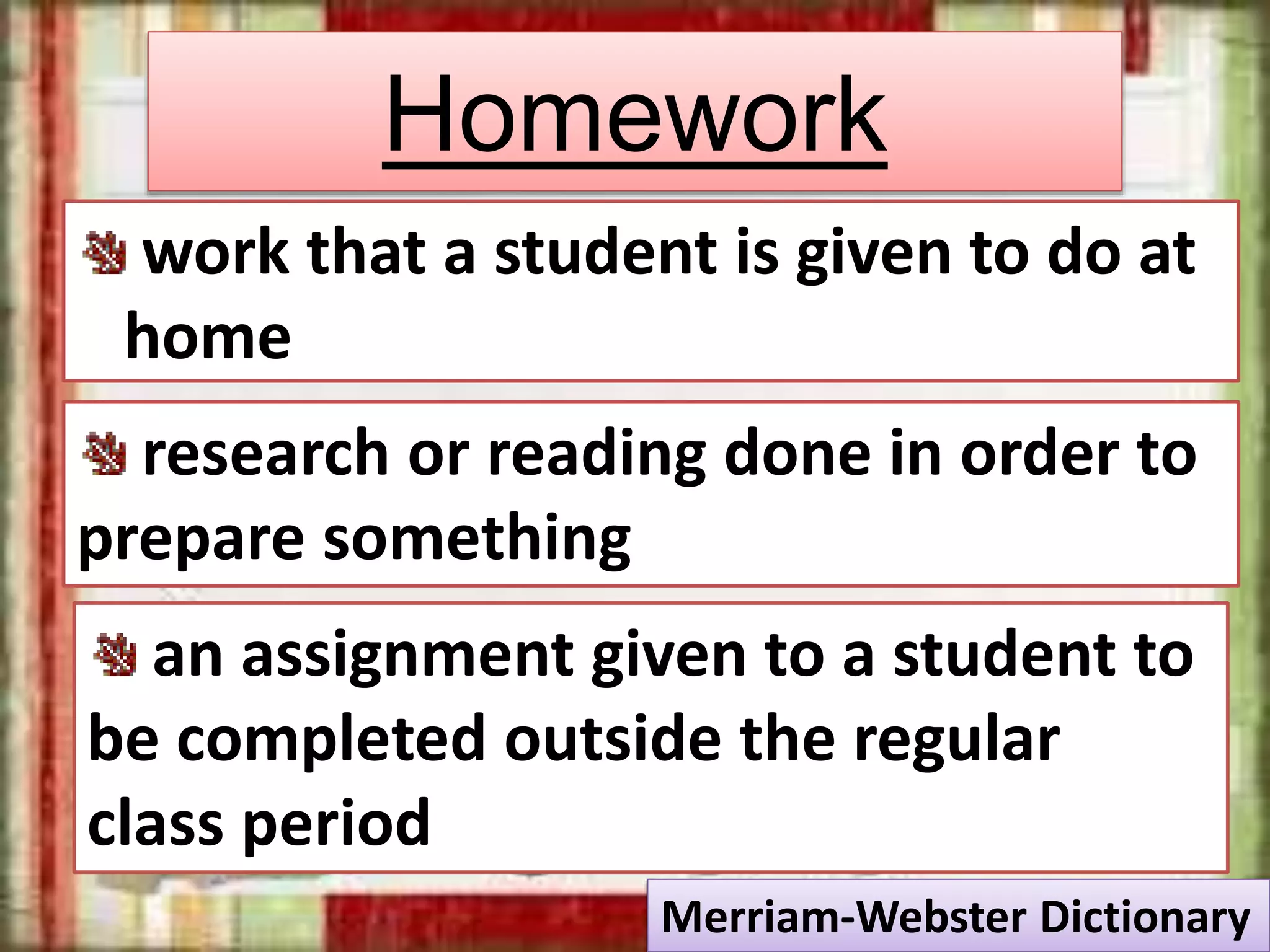 Assigning homework and providing practice | PPT