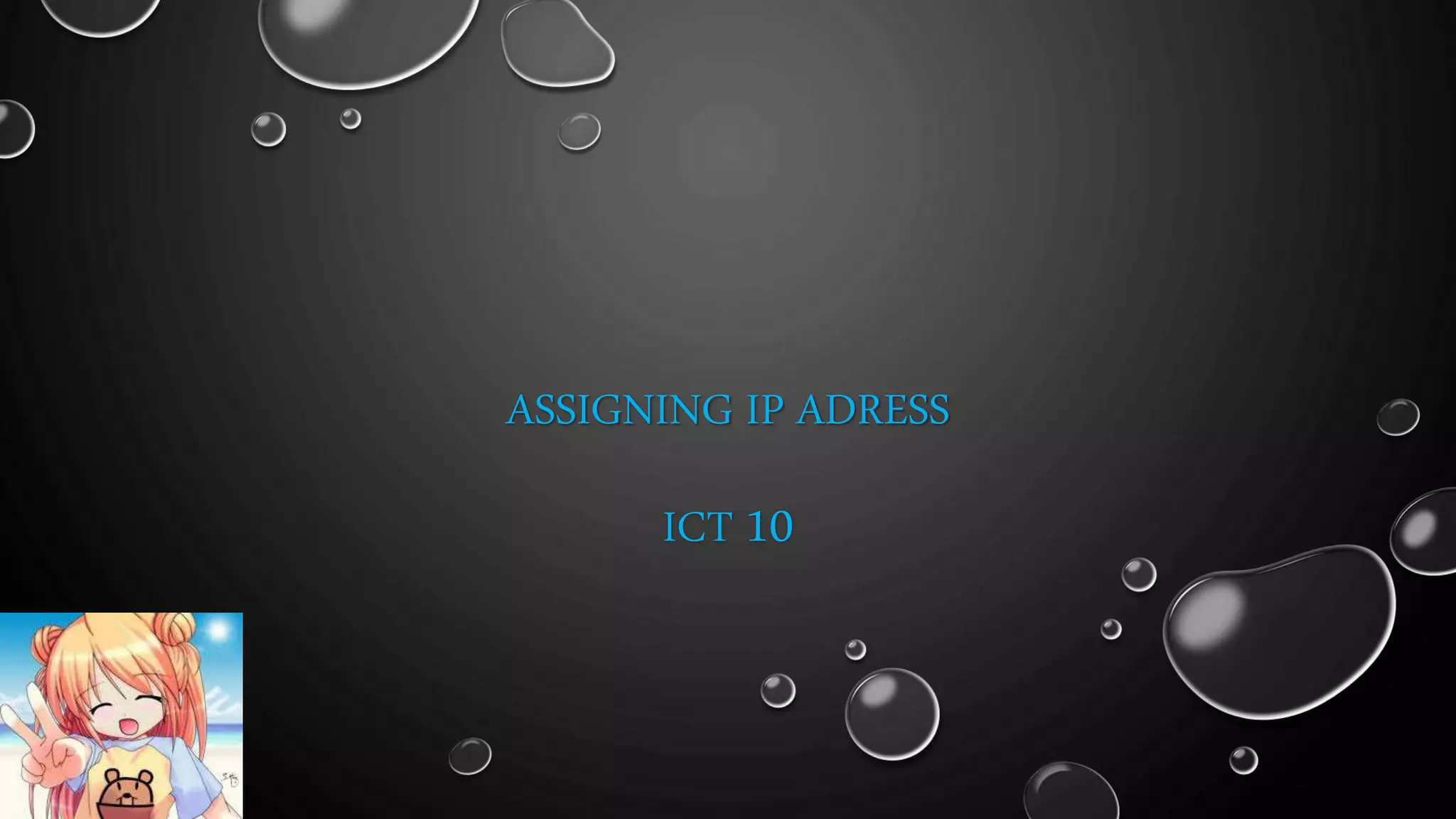 Assigning ip adress | PPTX