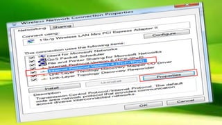 Assigning A Static IP Address | PPTX | Computer Networking | Computing